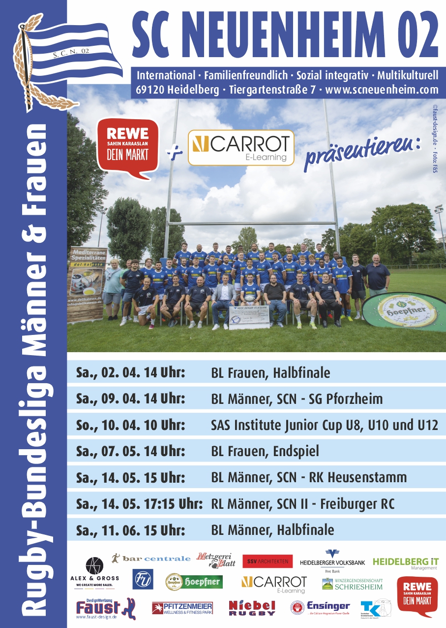 Rückrundentermine 2021/22 in der Frauen- und Herrenbundesliga ...